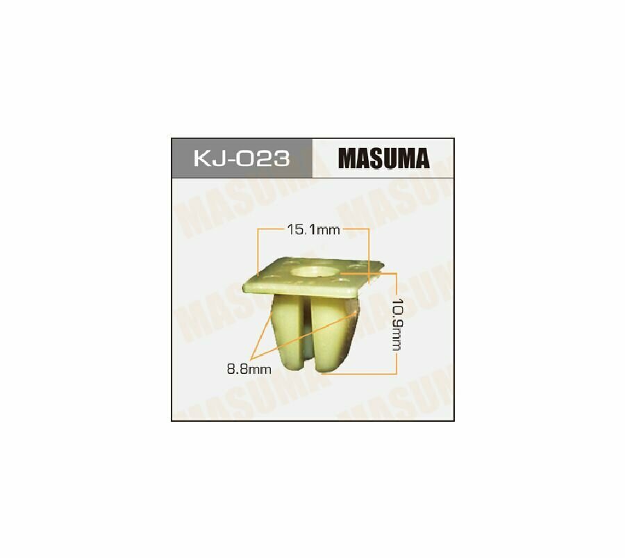 Клипса автомобильная (автокрепеж) MASUMA023-K