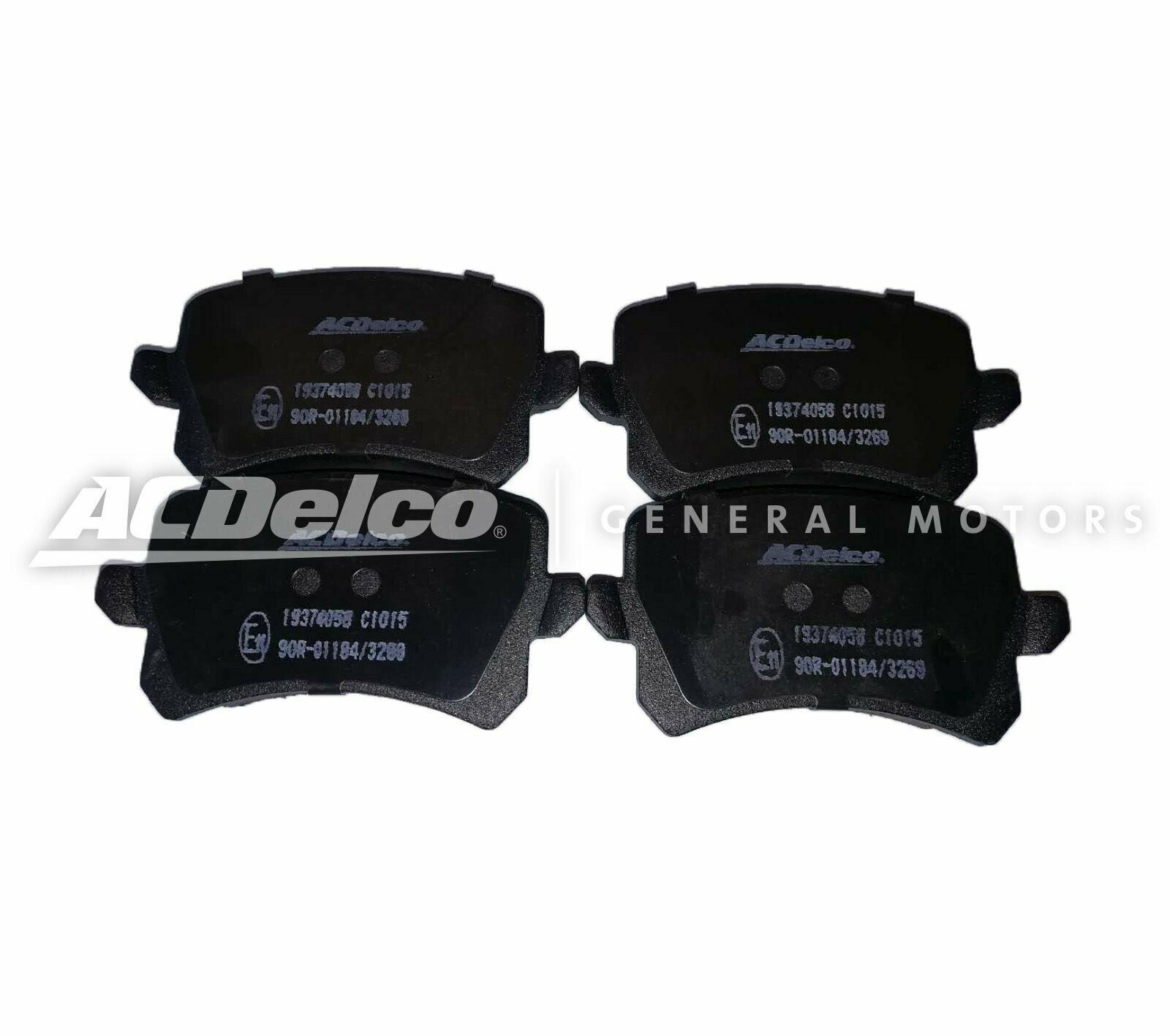 19374058 ACDELCO Колодки тормозные дисковые задние
