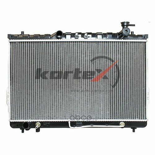 Радиатор HYUNDAI SANTA FE 00- 2.4/2.7 АКПП +/-AC Kortex KRD1053
