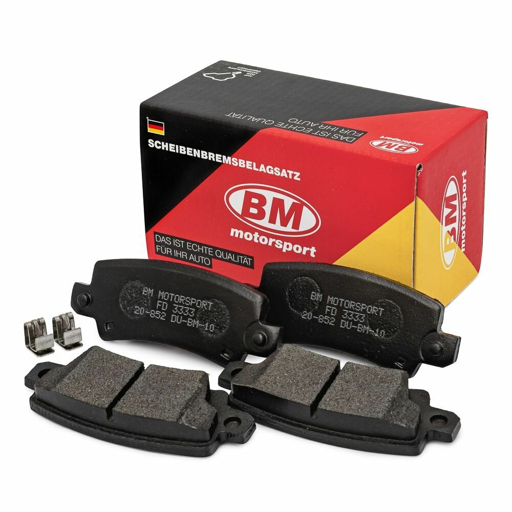Тормозные колодки дисковые задние BM FD3333 для а/м Toyota, Lexus, Suzuki