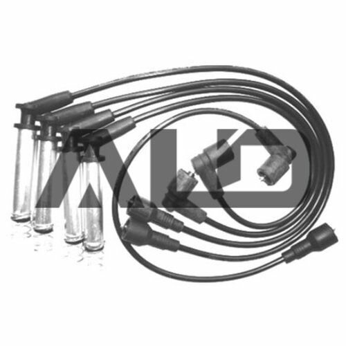 Комплект проводов зажигания (черный силикон); Opel Astra/Vectra A/Omega A 1.8/2.0 86-95 ALD A14005