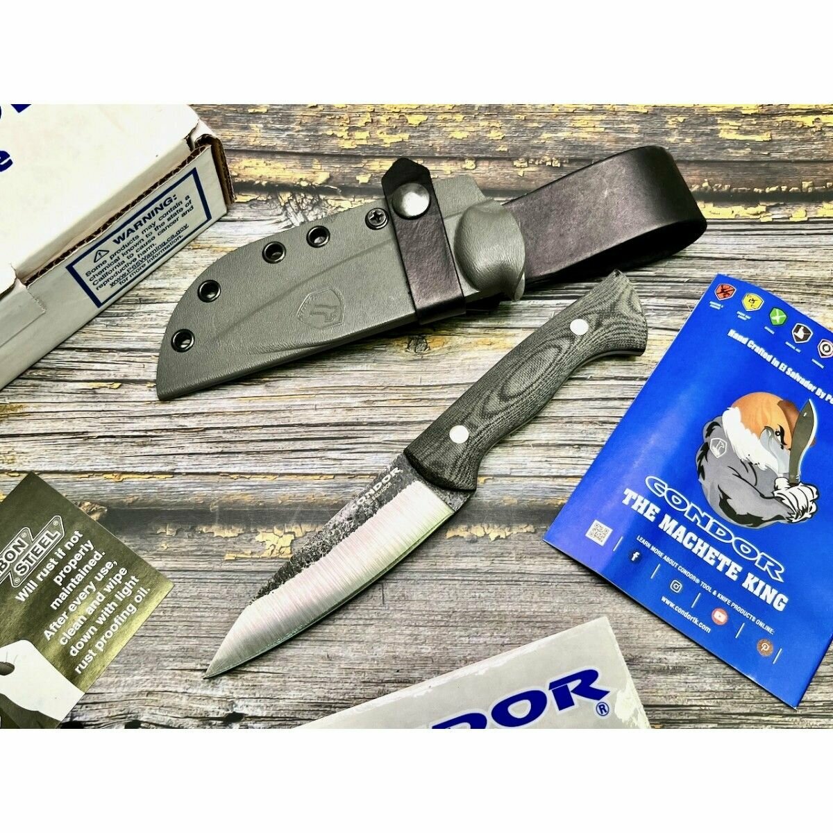Нож Condor CTK3956425HC Bush Slicer Sidekick