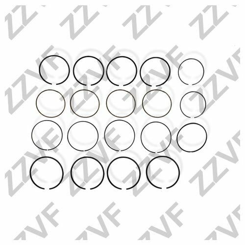 Кольца поршневые 4 цилиндра TOYOTA AURIS (06-.), RAV 4 (00-05) ZZVF GRA26899
