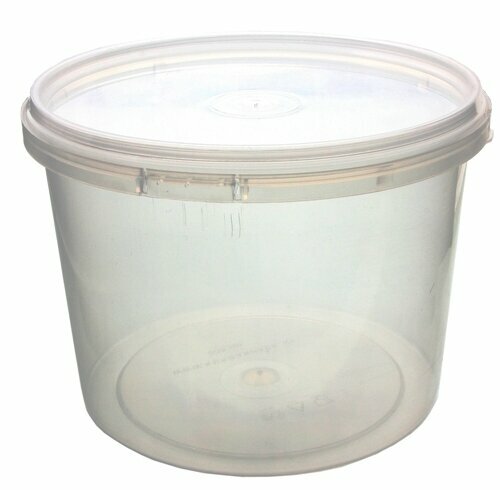 Контейнер 800мл круглый Курган-Пак, ПП с крышкой (1 шт/упак, 120 шт/кор)