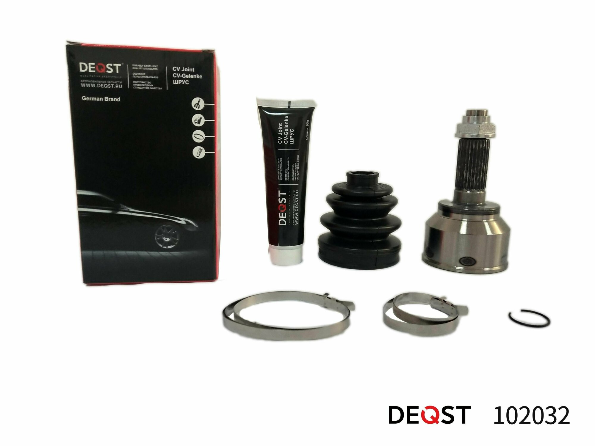 ШРУС Deqst 102032, для Mazda 3 BL, наружный, высокоуглеродистая сталь