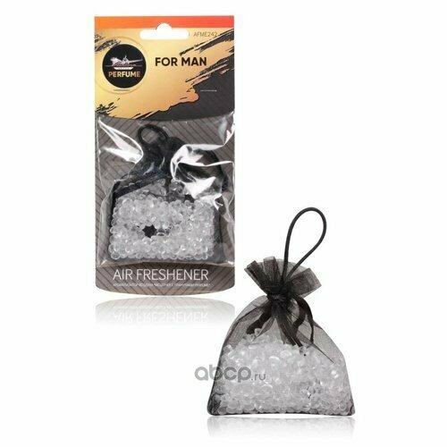 Ароматизатор подвесной Мешочек с гранулами Perfume FOR MAN Airline AFME242