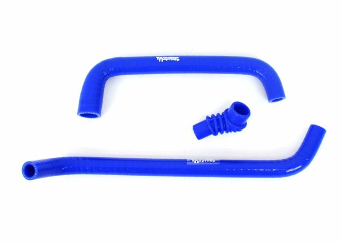 Шланги РХХ дв.405 для а/м Газель 3302 (к-т 3шт) силикон (синий)