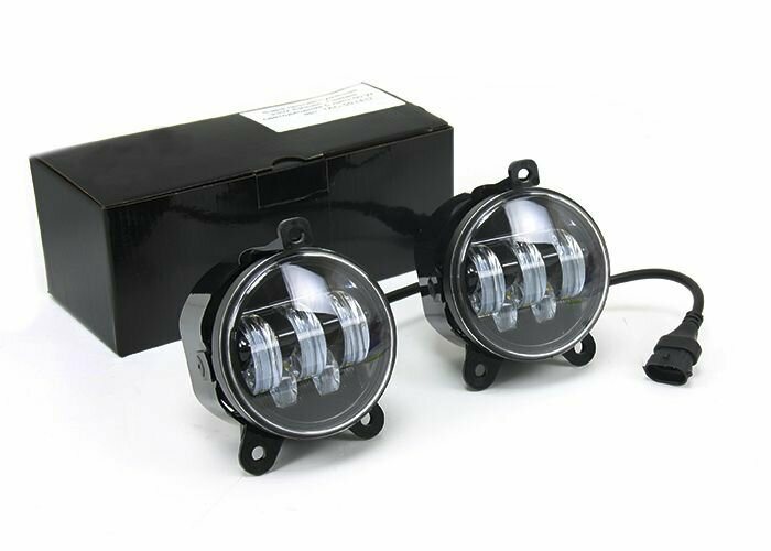 Фара противотуманная для а/м Газель Бизнес, Next (к-т 2шт) светодиод. 5 линз 50W