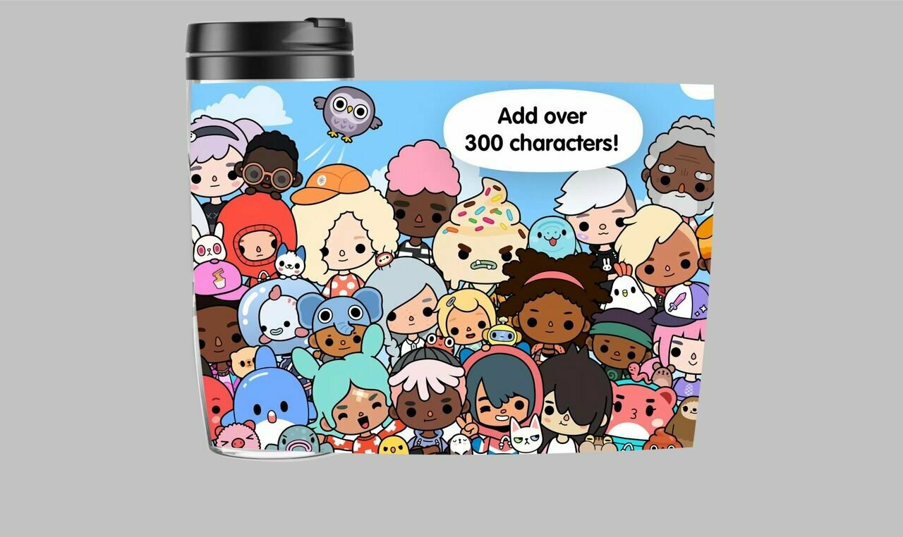 Термокружка MIGOM "Тока Бока, Toca Boca" - 0005