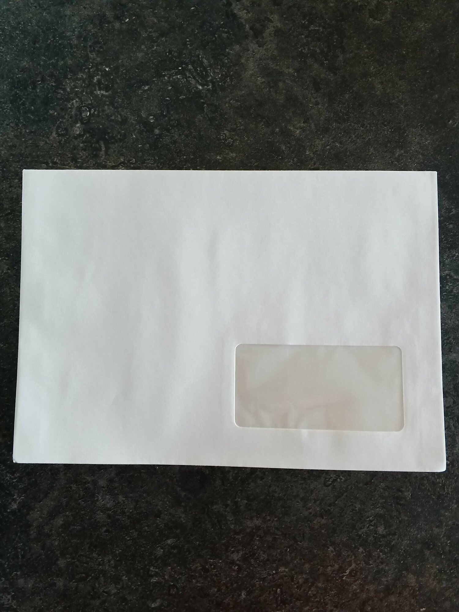 Конверт с прозрачным окошком, формат А5, набор 5 шт.