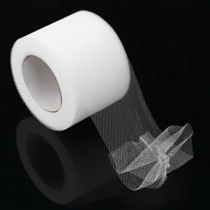 Фатин, 5 см, 11 1 г/кв. м, 23 1 м, цвет белый 1