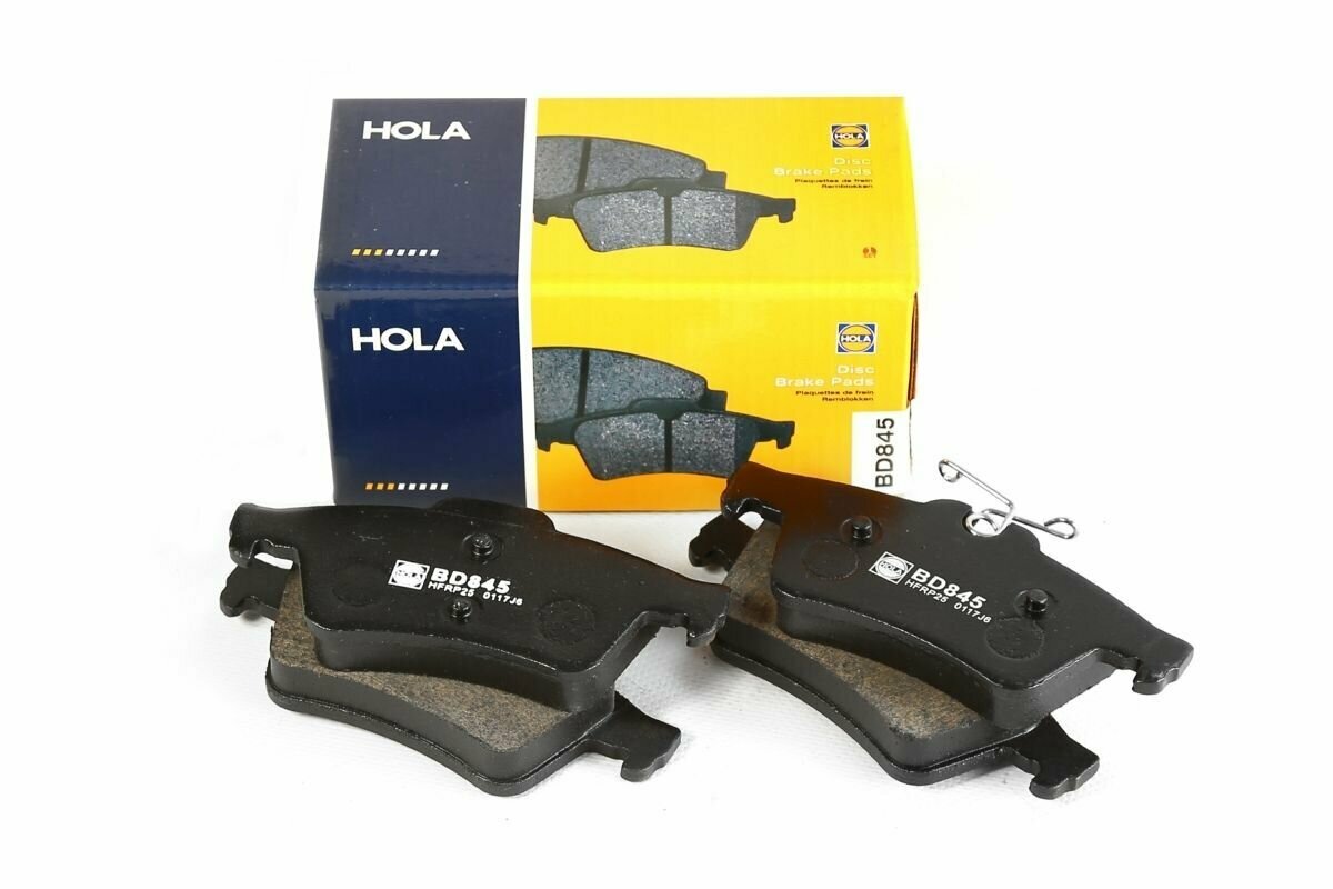 Колодки тормозные дисковые HOLA арт. bd845