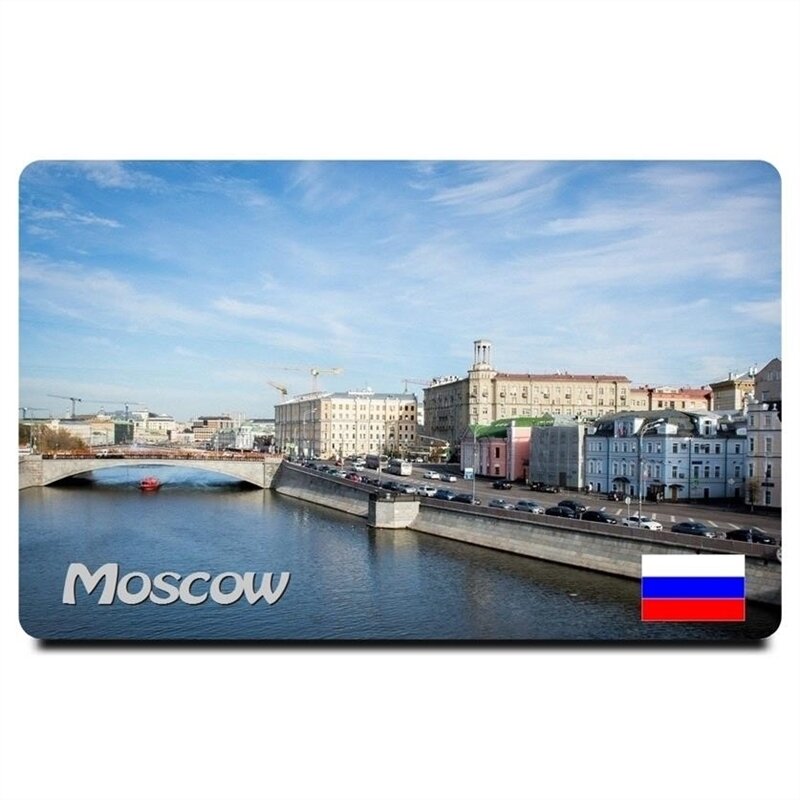 Магнит на холодильник "Москва" 54x86мм