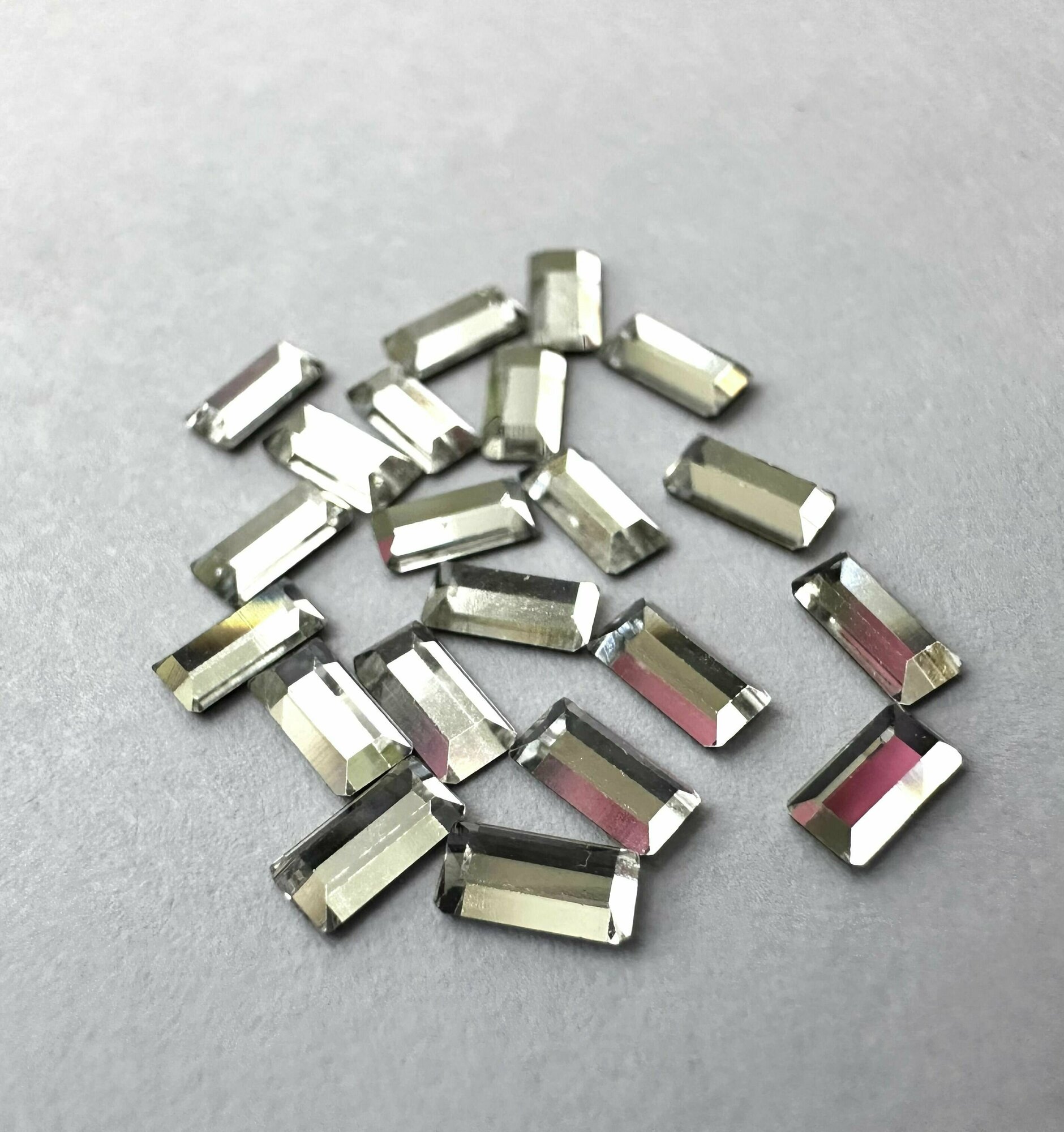 Swarovski стразы прямоугольник Crystal 3*7 mm(20шт)