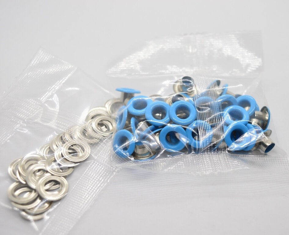 Люверсы №4 6 мм цв. Синий 206(уп. 50 шт)ProKnopka