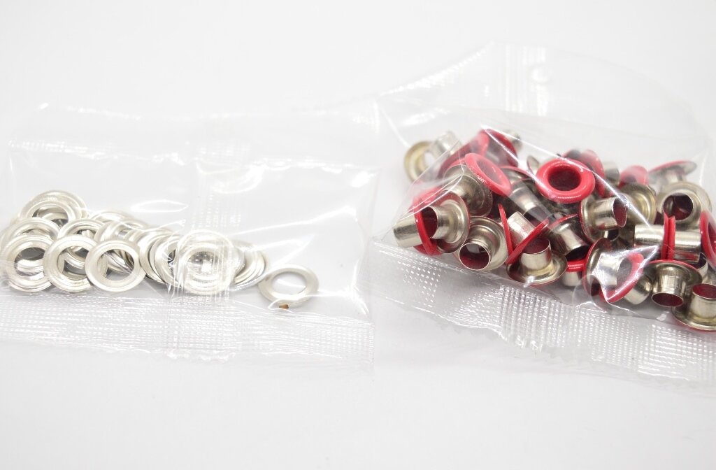 Люверсы №4 6 мм цв. Красный 147(уп. 50 шт)ProKnopka