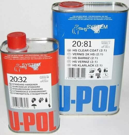 U-POL S2081 Лак HS Clear 2:1 (1л+0,5л)