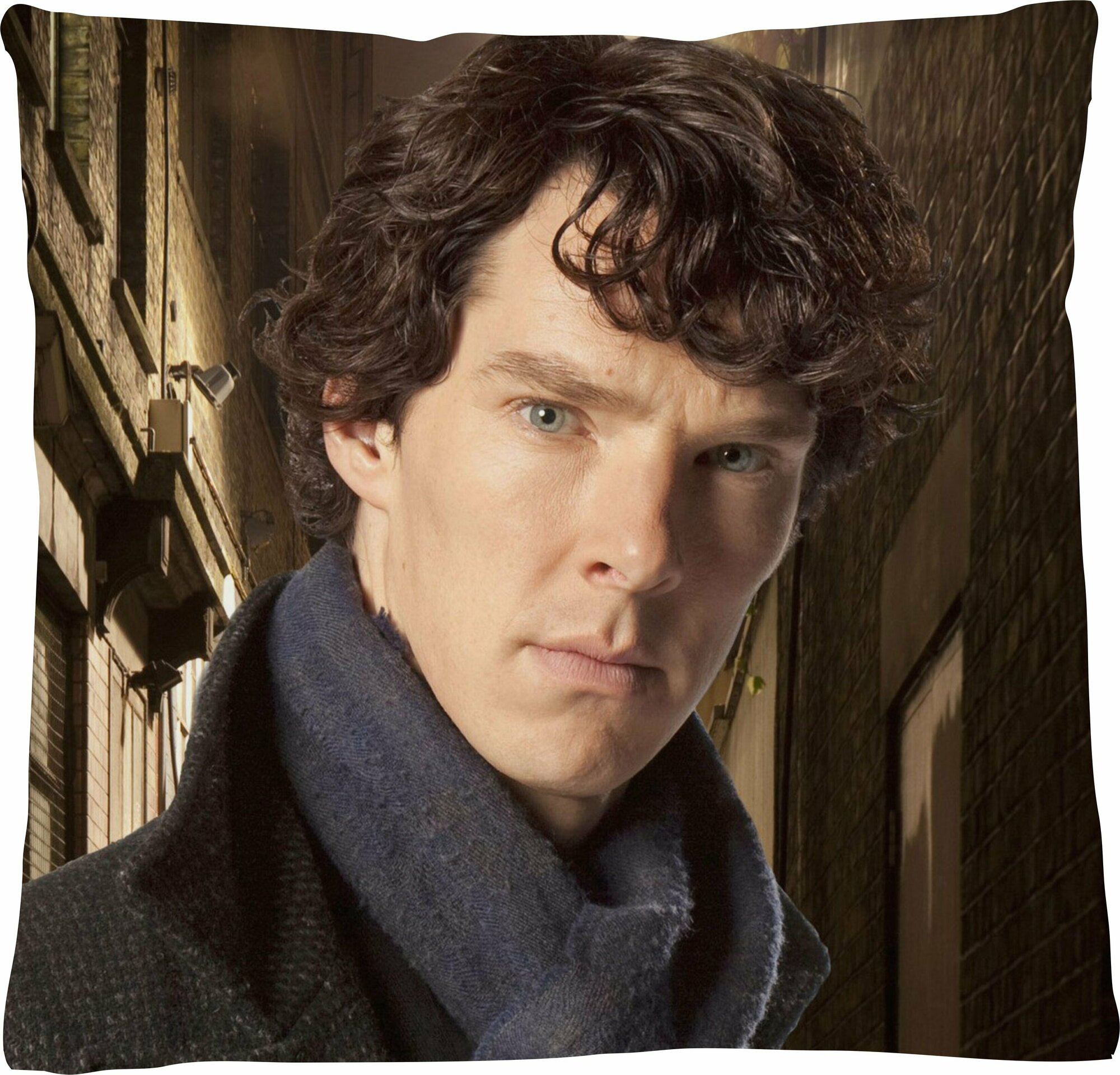 Подушка квадратная Benedict Cumberbatch Бенедикт Камбербэтч
