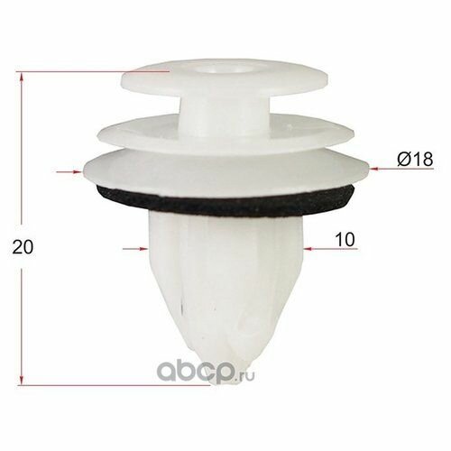 Клипса обшивки двери TOYOTA/LEXUS (1 шт.) Sat STM10484