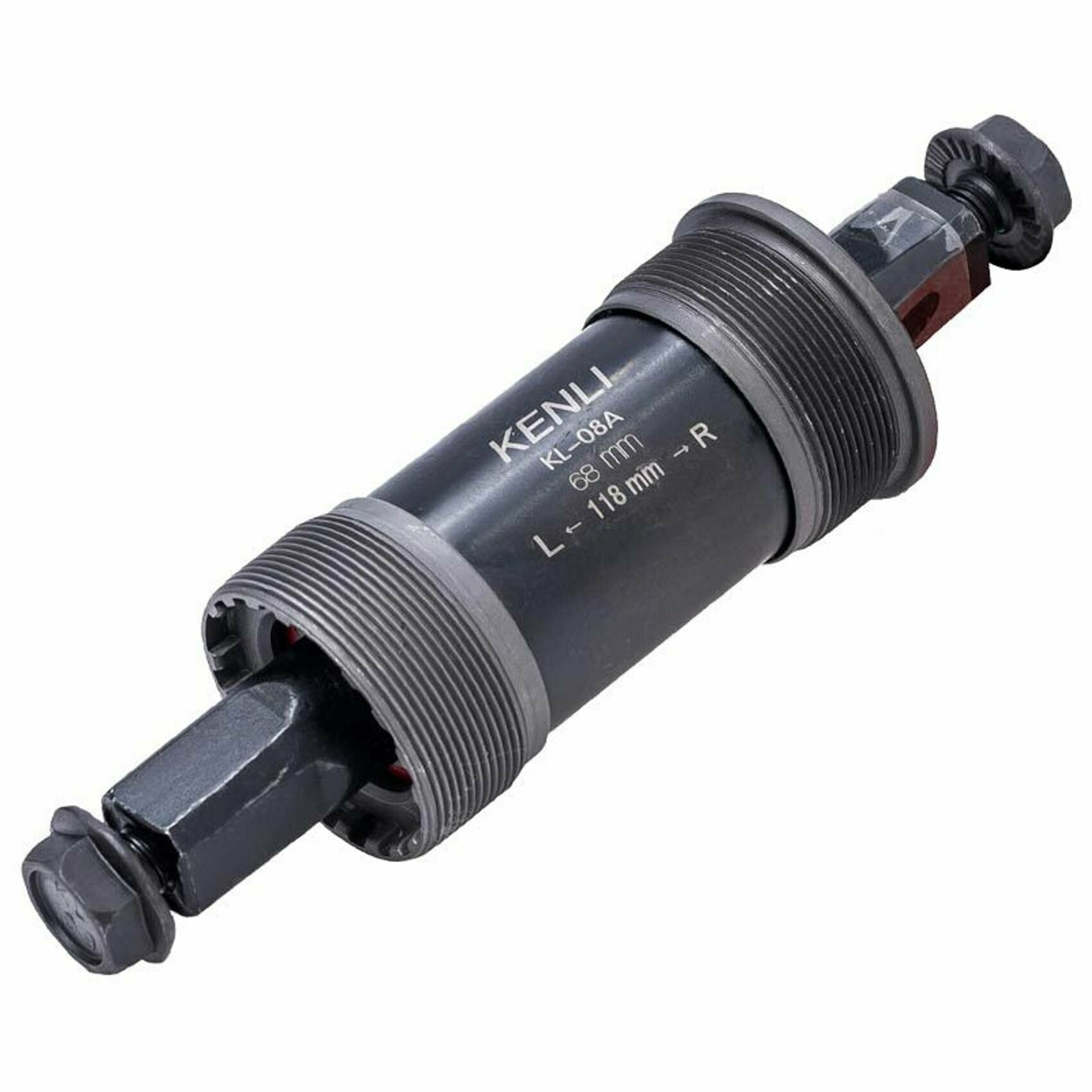 Каретка-картридж KENLI KL-08A 118мм с болтами для велосипеда