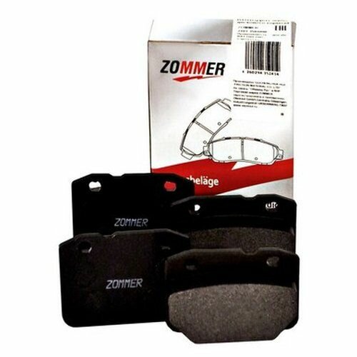 Колодка торм 2101-07 пер (к-т) ZOMMER ZOMMER 21013501090