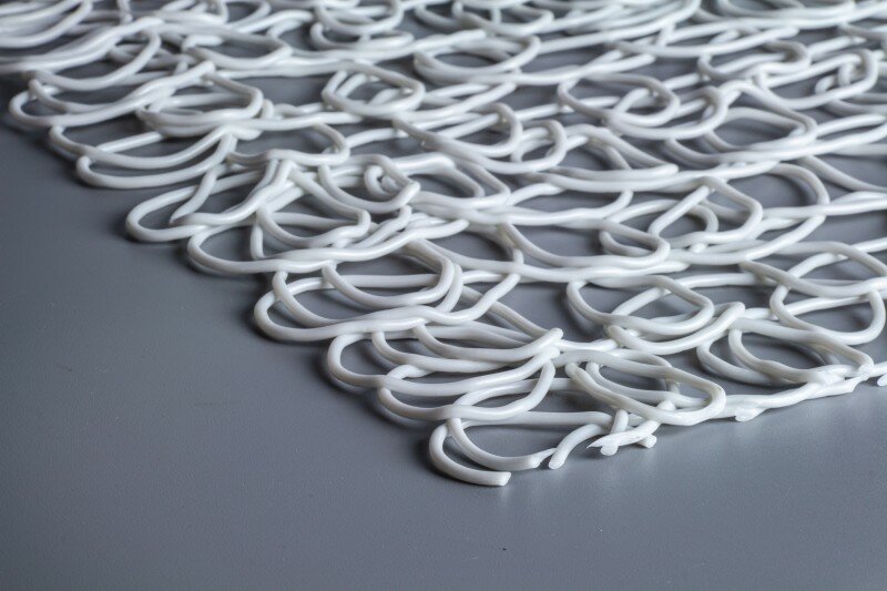 Teamprof Plex Net, гибкая сетка ПВХ декоративная, белая