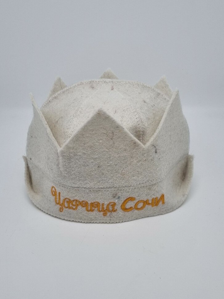 Шапка для бани корона "Царица"