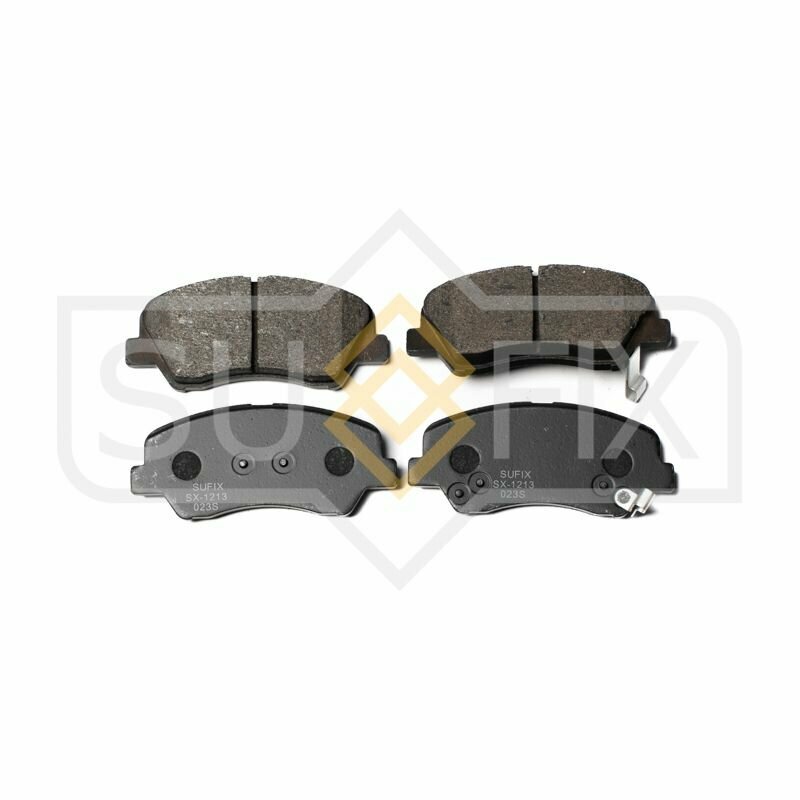 Колодки тормозные передние Geely Emgrand EC/X7 NEW / FL2 / Atlas