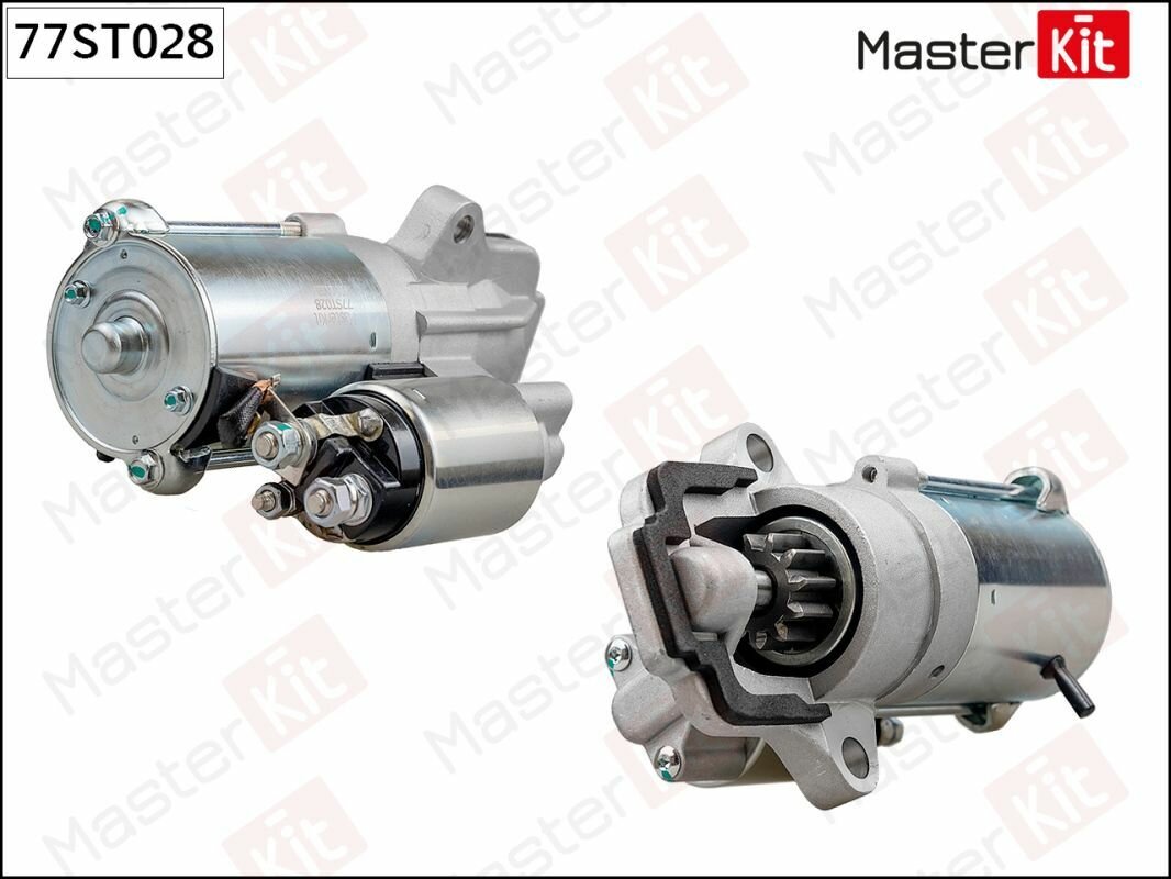 Стартер FORD FOCUS II 2006-11, C-MAX 2003-10 1.2kw MasterKit арт. 77ST028