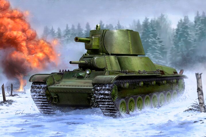 09591 Trumpeter Танк Т-100Z 1/35