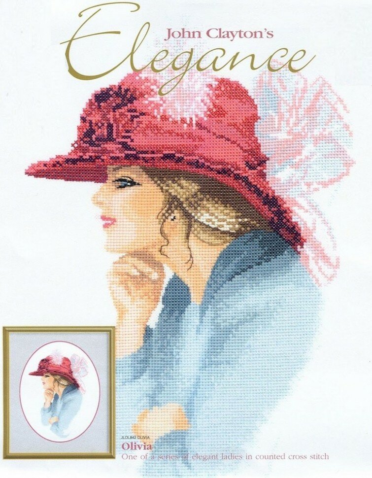 Схема для вышивания Heritage #JLOL842C Olivia (Оливия)