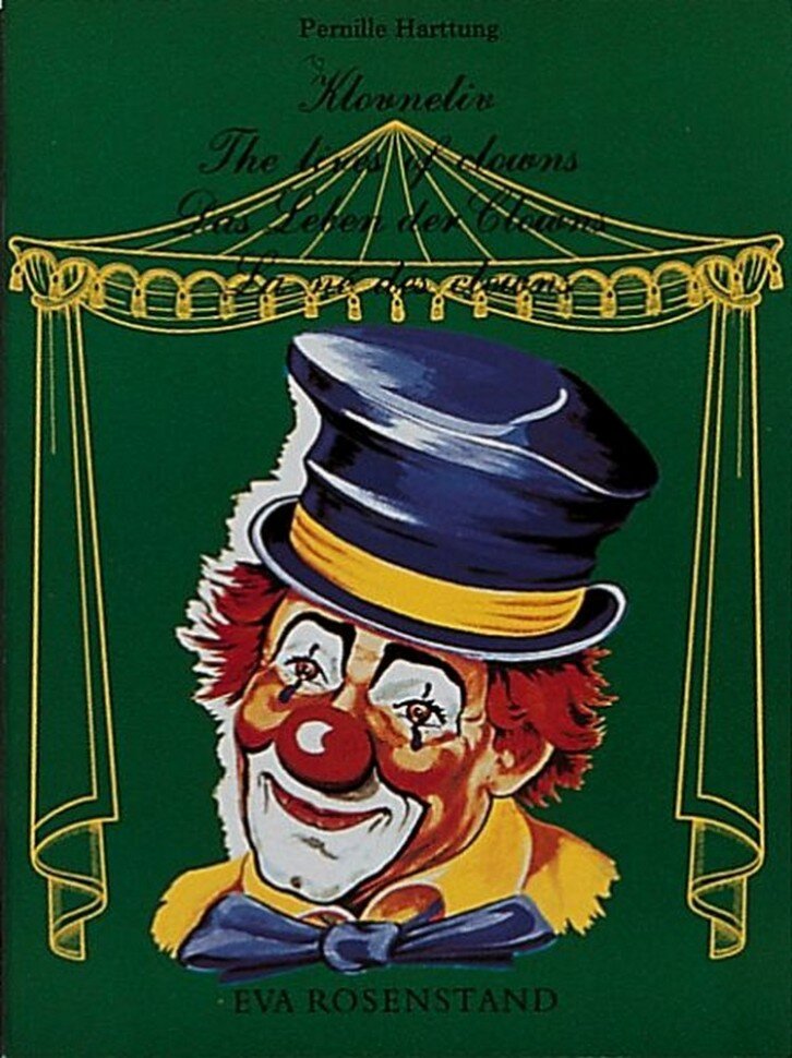 Буклет со схемами для вышивания Eva Rosenstand 90021 The lives of clowns, 20 стр.