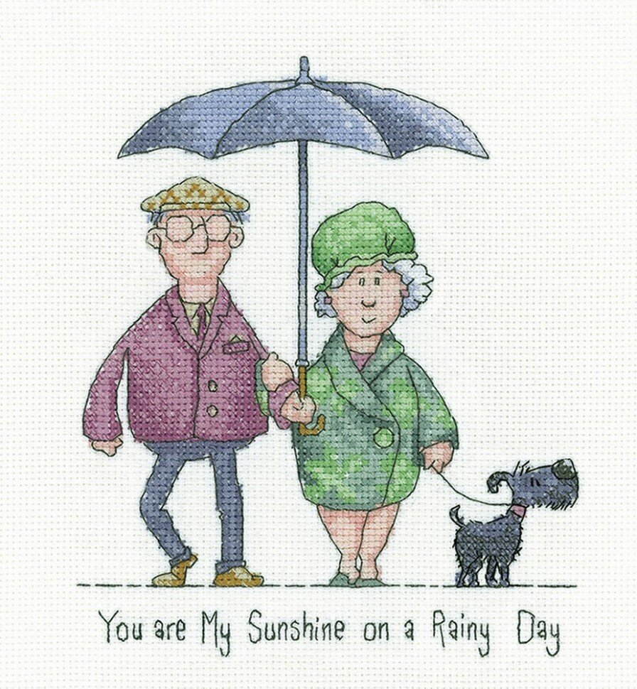 Набор для вышивания Heritage #GYMS1572A My Sunshine (Мое солнышко), Счетный крест, 14.5 x 17.5 см