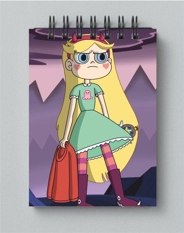 Блокнот Стар против сил зла №15, А5