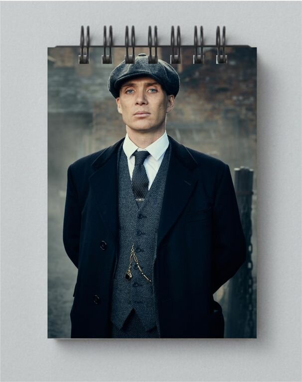 Блокнот Острые козырьки, Peaky Blinders №1, Размер А4, 21 на 30 см