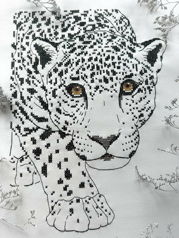 Набор для вышивания Neocraft #НК-22-04 Белое безмолвие, Счетный крест, 30 х 40 см