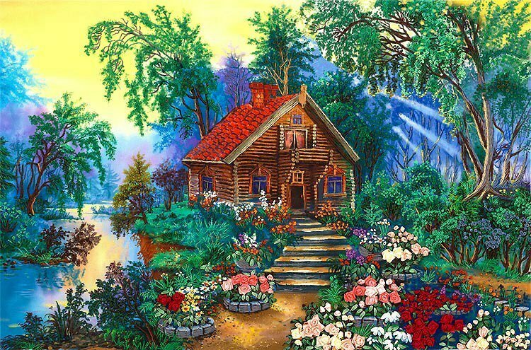 Лентами Тропинка к дому JK-2054(ЖК-2054)