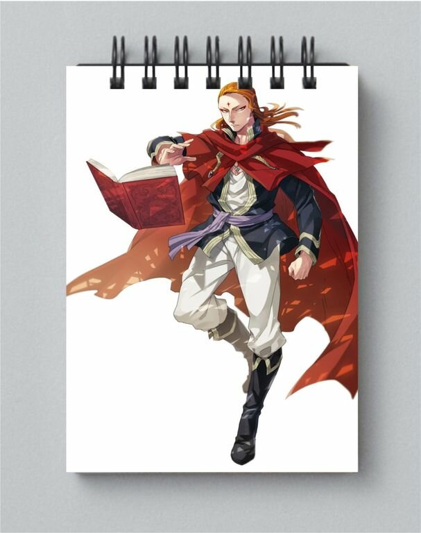 Блокнот Черный Клевер, Black Clover №14, А4