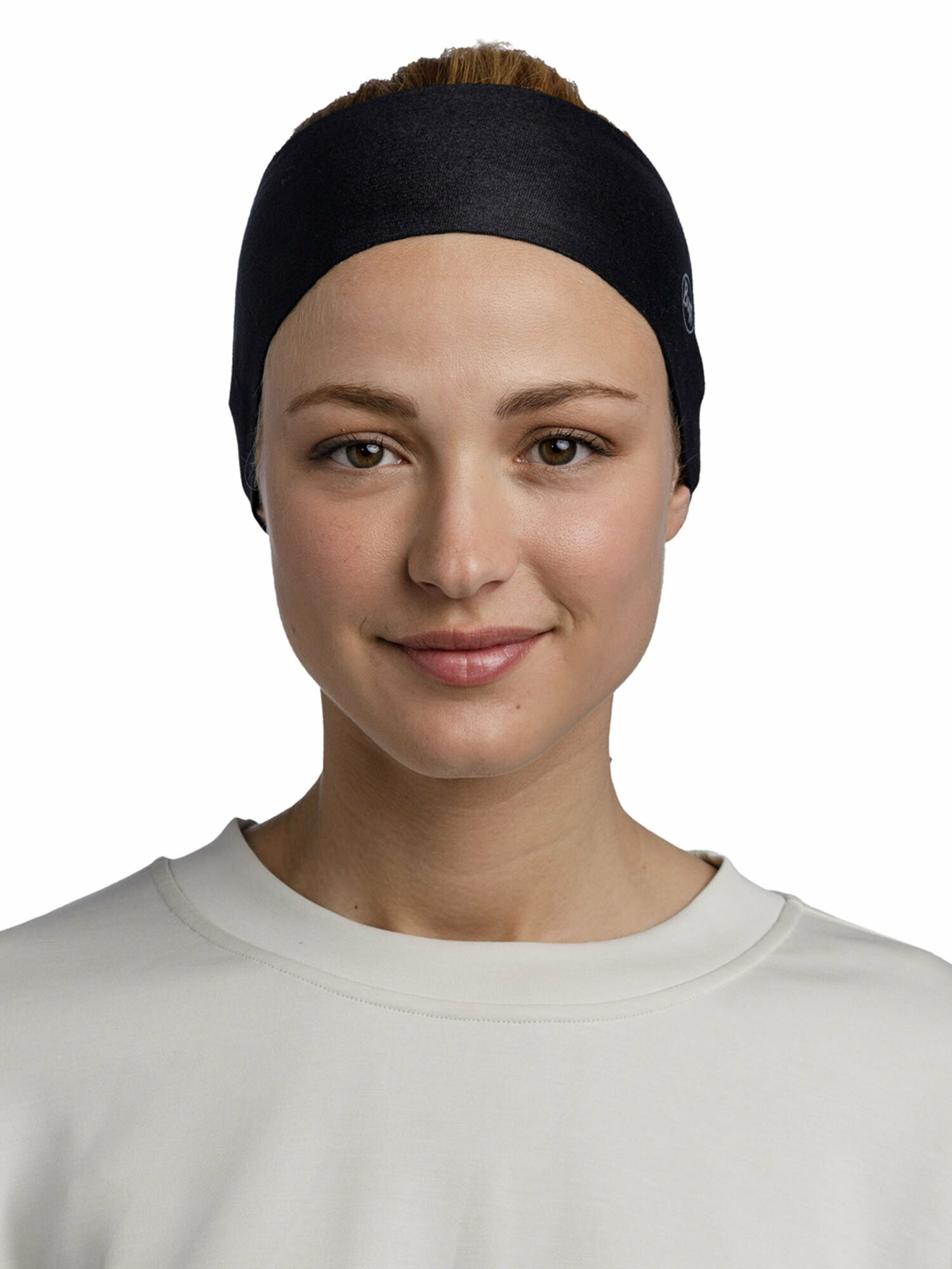 Повязка Buff Thermonet headband для взрослых и детей, размер OneSize, черный — фото 1