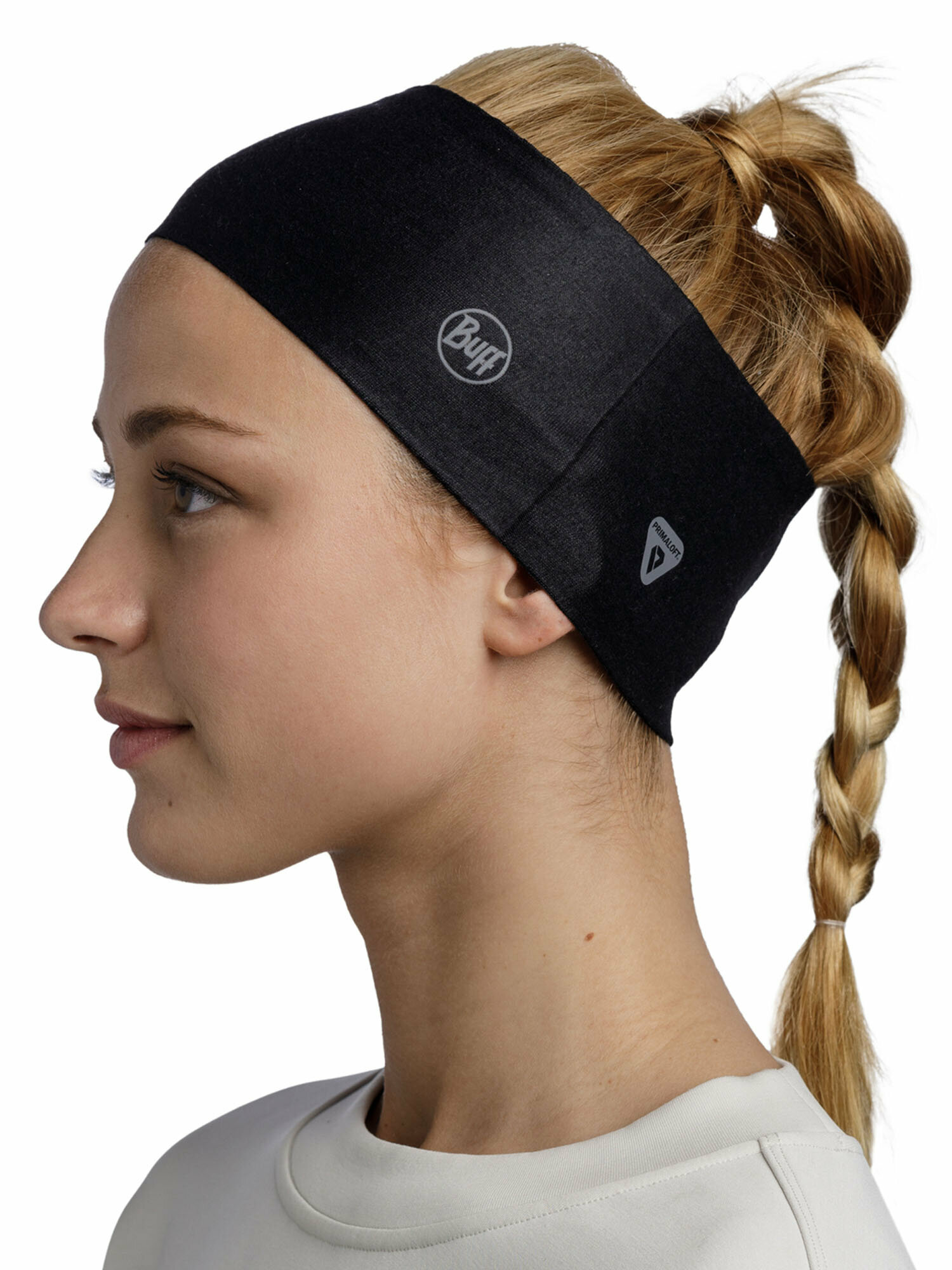 Повязка Buff Thermonet headband для взрослых и детей, размер OneSize, черный — фото 1