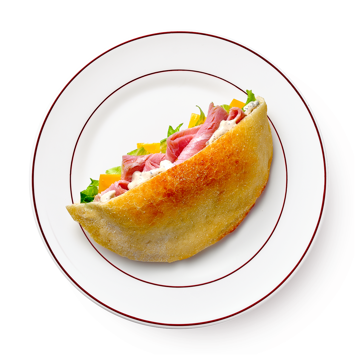 Пита All Day "Тамбовский окорок", с трюфельным соусом, 135 г