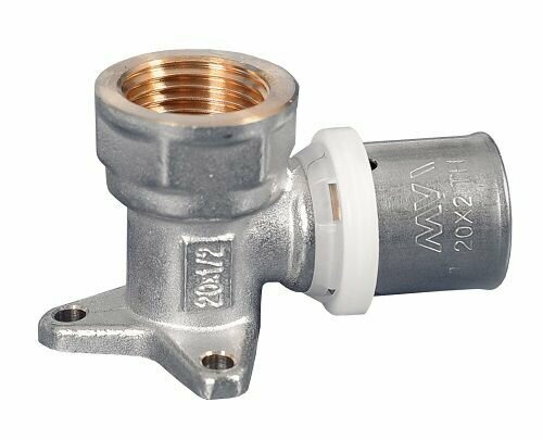 Водорозетка MVI пресс 16x1/2' ВР, металлопластик