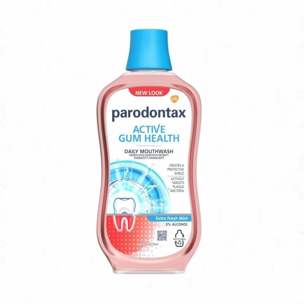 Ополаскиватель для полости рта Parodontax Extra Fresh Mint, 500 мл (Финляндия)