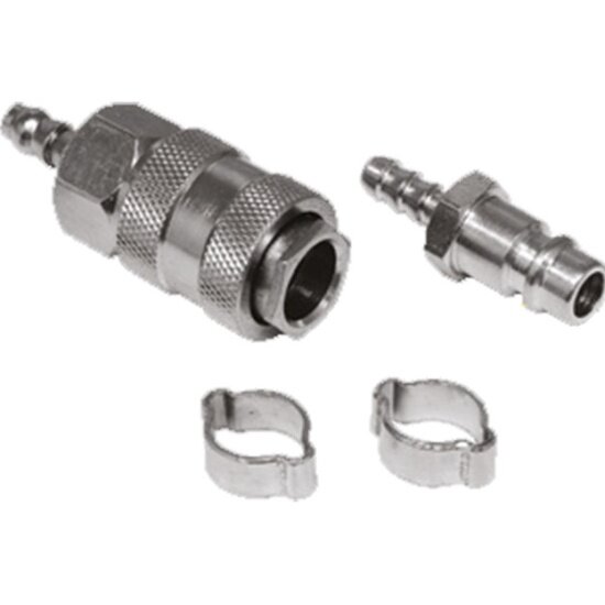 Набор Elitech рапид(штуцер)-елочка 8 мм/рапид(муфта)-елочка 8 мм/кольцо 8х13 смм-2шт блистер