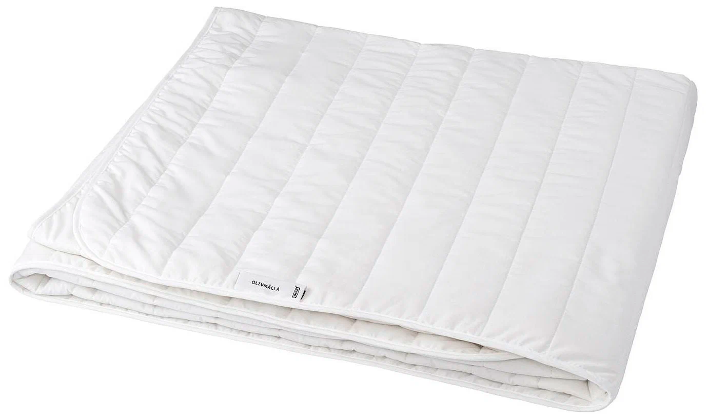 Одеяло двуспальное икеа теплое легкое оливмолла
