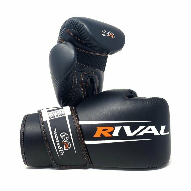 Перчатки боксерские RIVAL RB60C WORKOUT COMPACT BAG GLOVES 2.0, размер M, черные