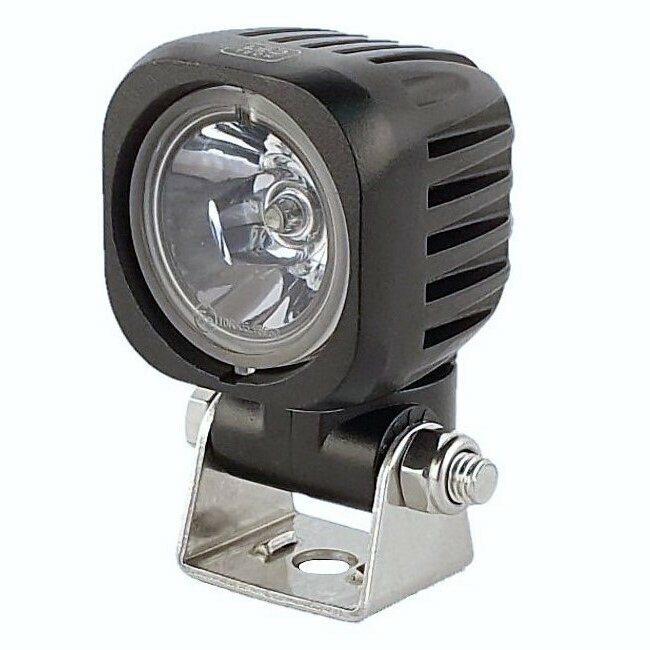 LED фара рабочего света 10Вт питание 9-36Вольт диоды Osram узкий луч мото/автофара дальний свет ДХО ПТФ