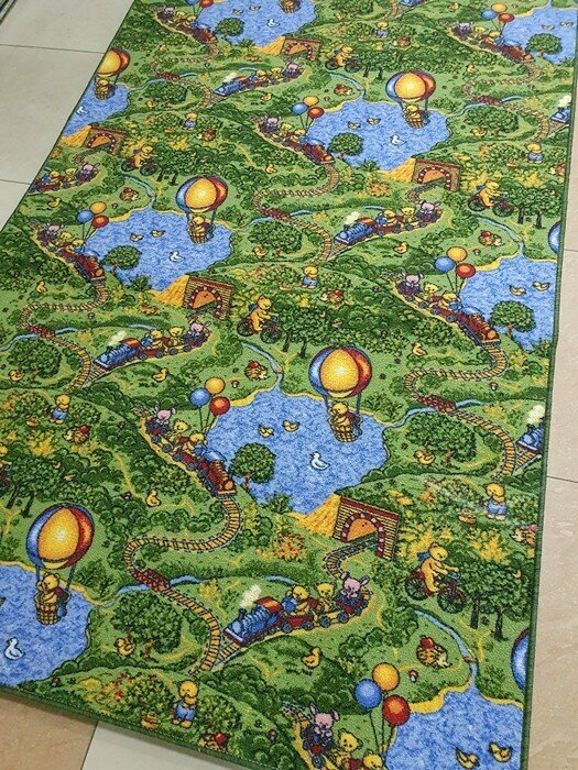 Детский ковер палас на пол в детскую 300х600 см ворс 3 мм 221497 KoverVDom