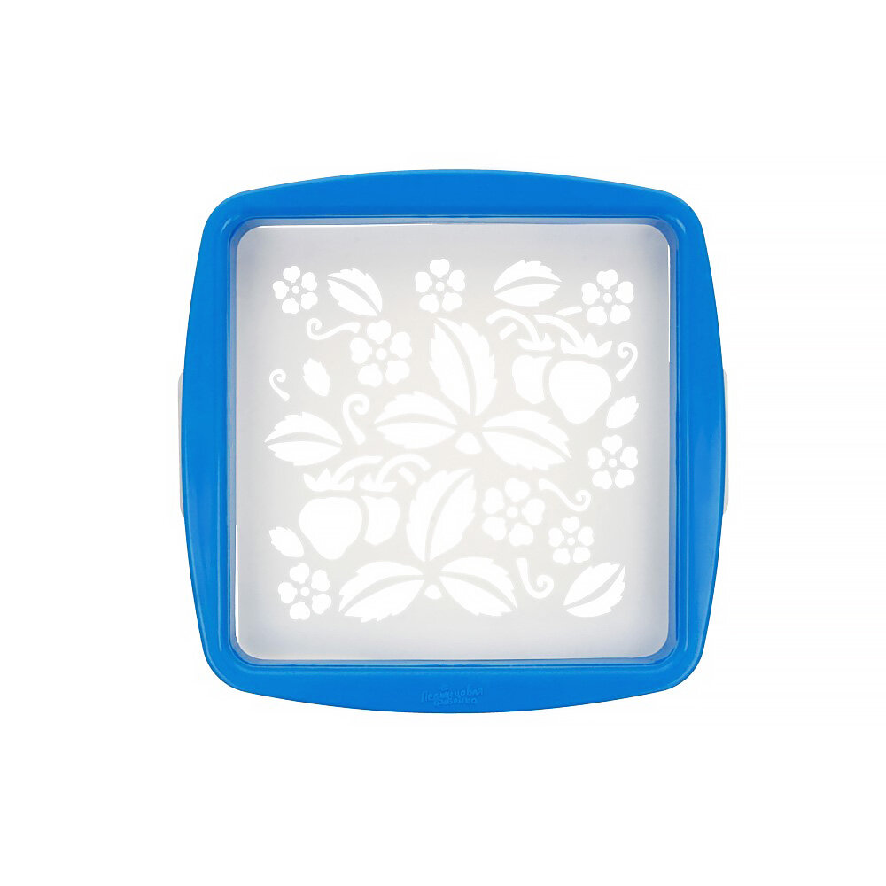 Леденцовая фабрика Форма квадратная для пряников, вырезок бисквита и желе, полипропилен В17