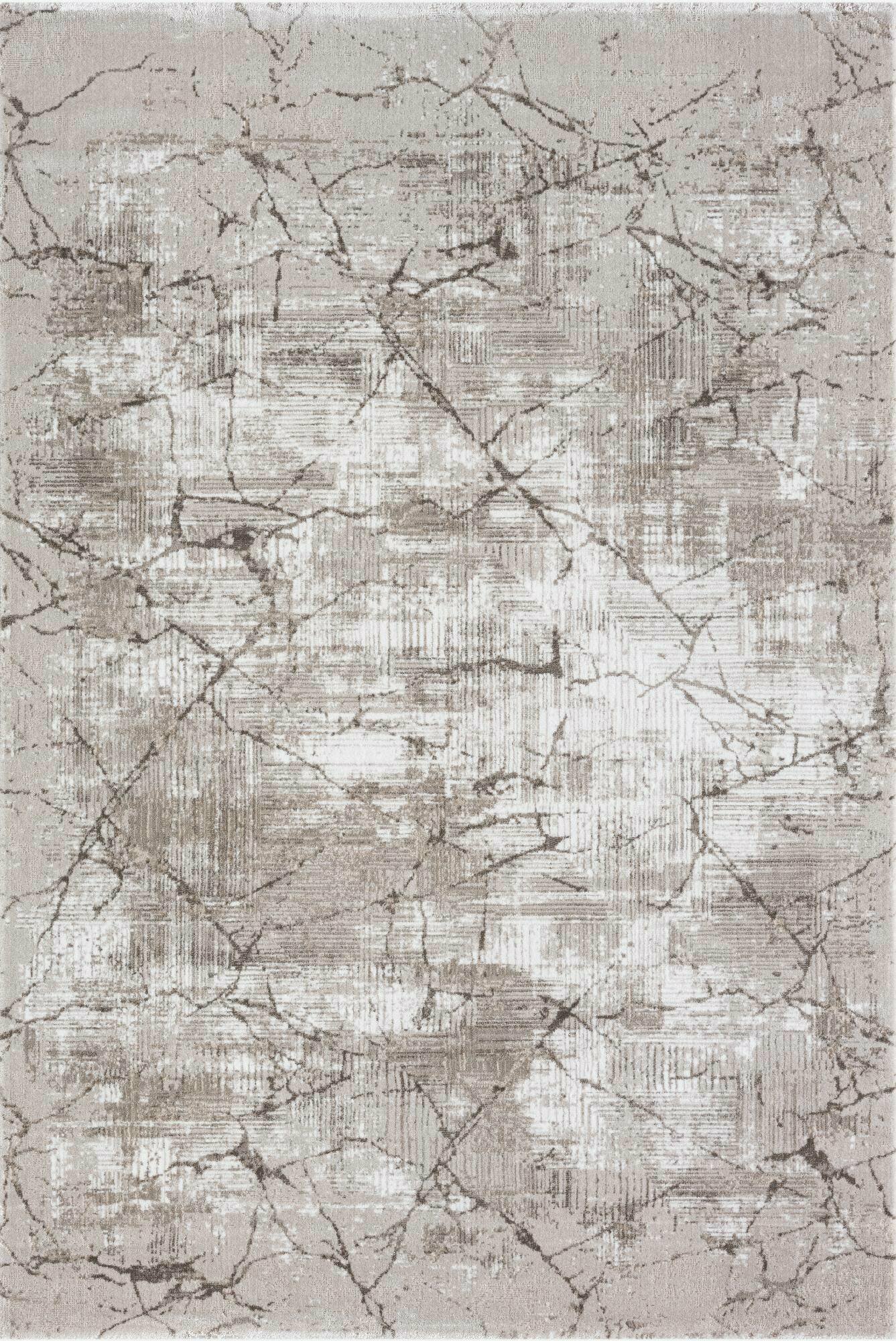 Ковер на пол в гостиную в спальню 300х500 см бежевый современный ворс 10 мм 345958 KoverVDom